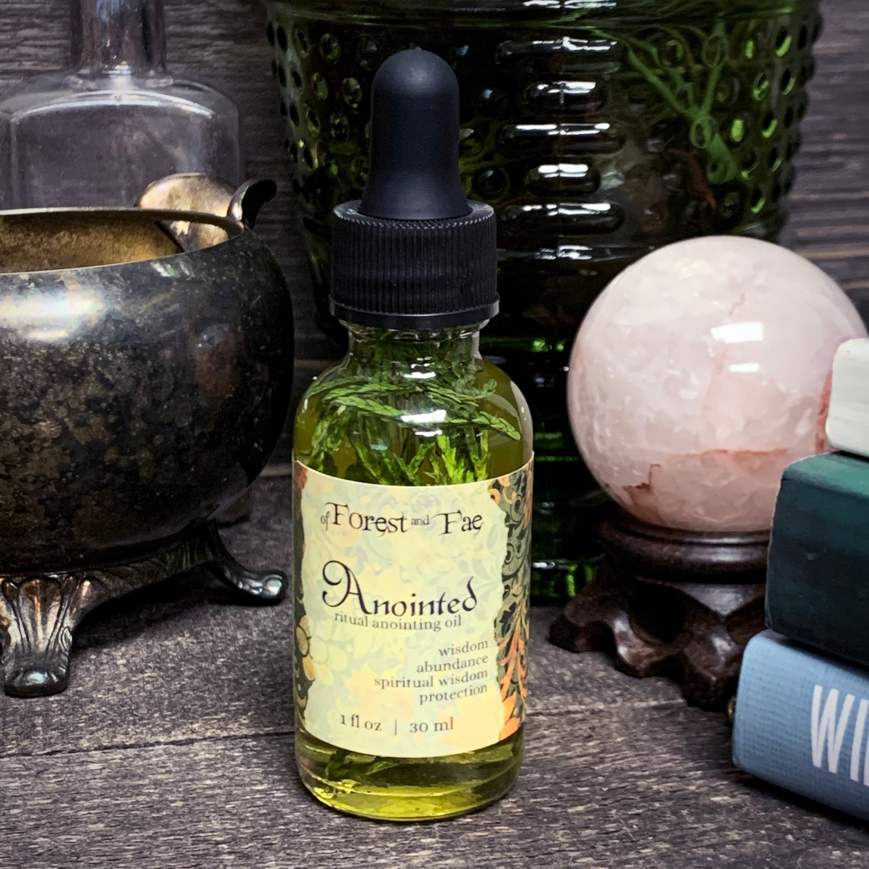 Ritual Anointing Oil and Altar Oil – of Forest and Fae