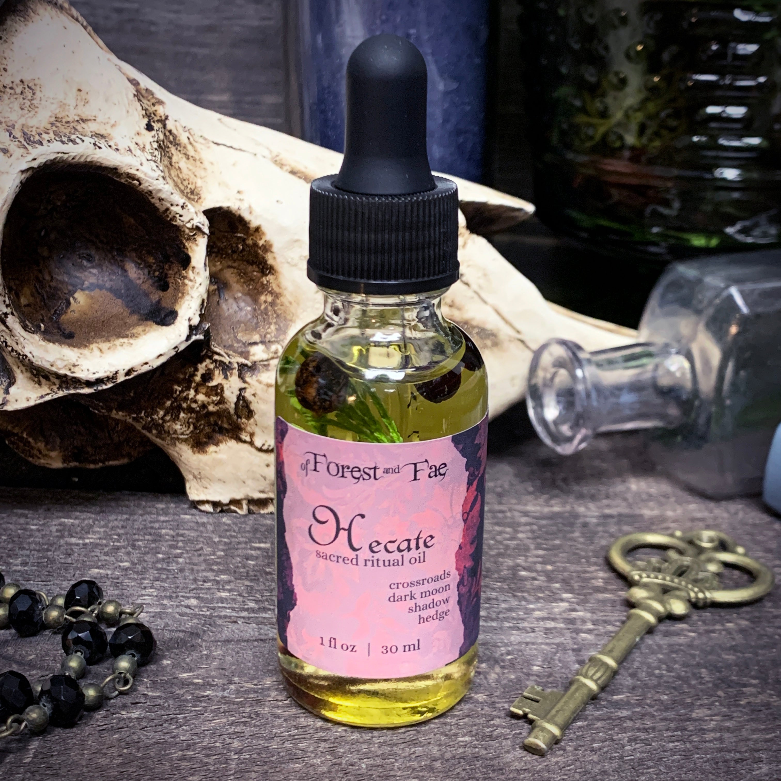 Hecate Sacred Ritual Oil – of Forest and Fae